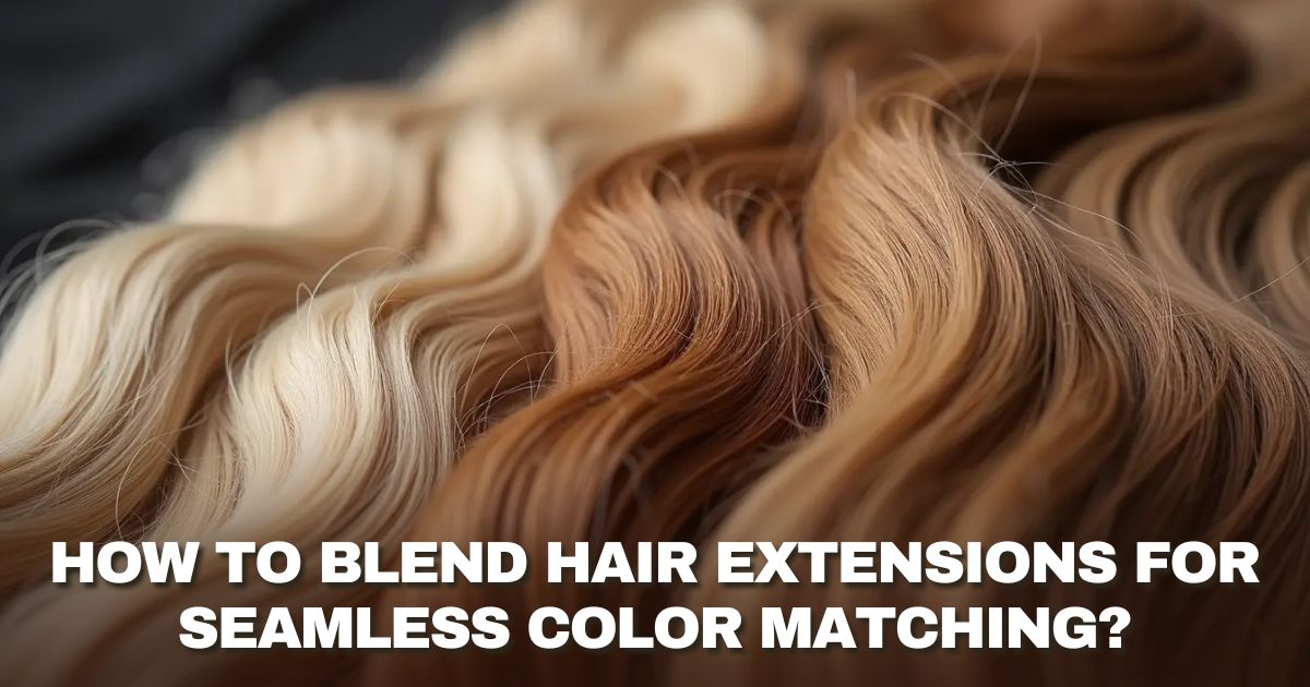 How to Blend Hair Extensions for Seamless Color Matching? – Salty Locks ...