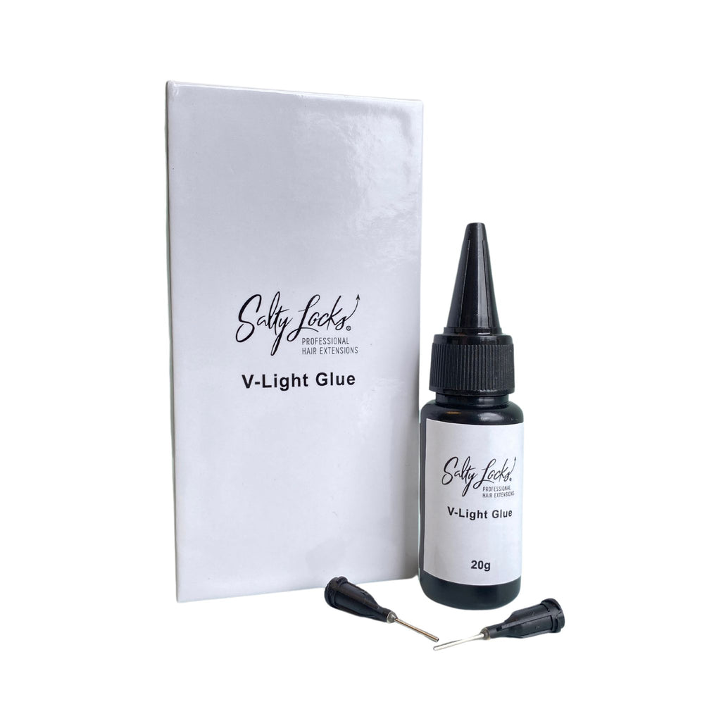 V-Light Hair Glue - Secure Bond for Hair Extensions – Salty Locks ...