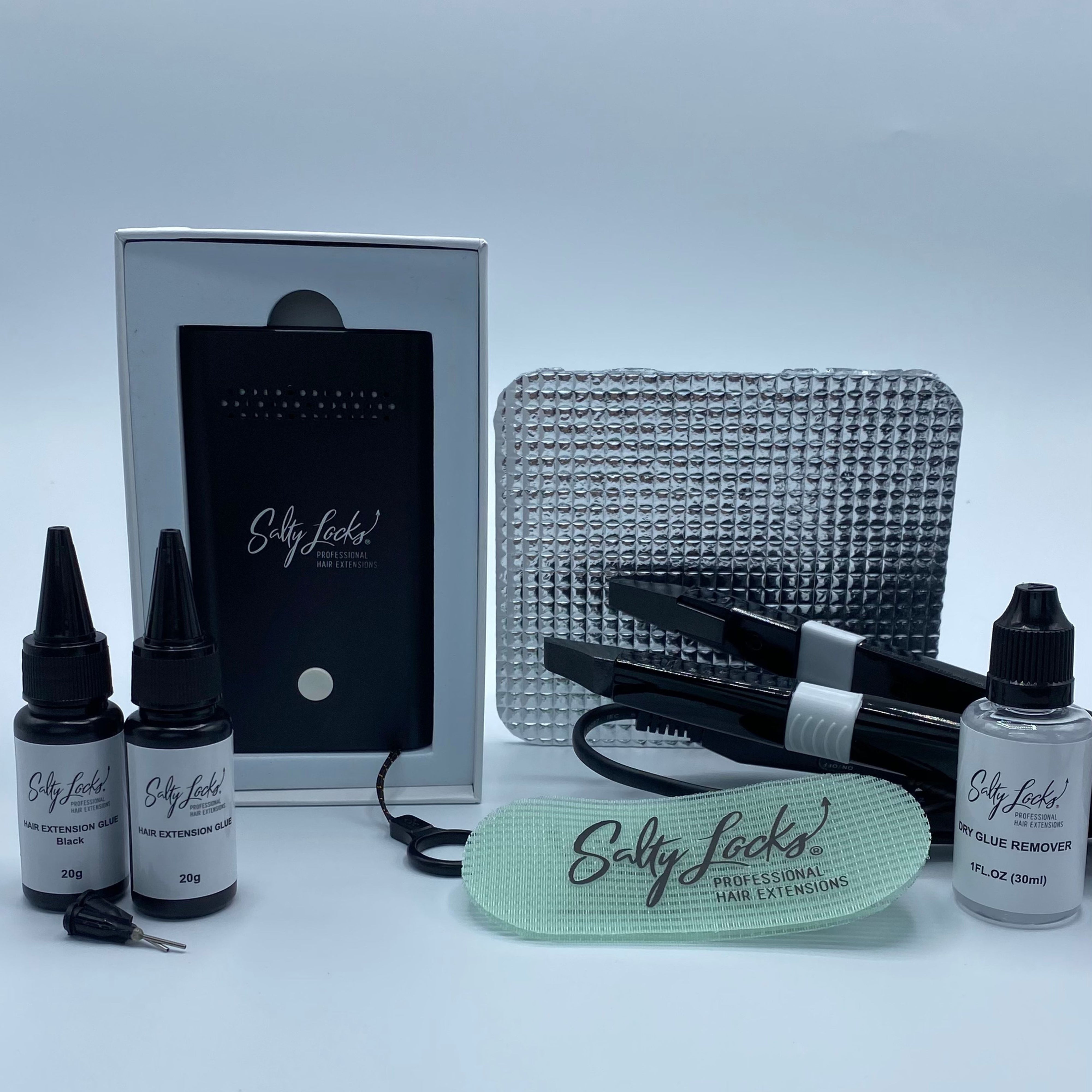 V Light Hair Extensions Kit - Lightweight & Easy to Use – Salty Locks ...